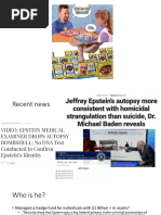 Jeffrey Epstein List in Full As Dozens of Names Revealed | PDF