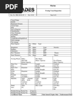 Daily Welding Report | PDF