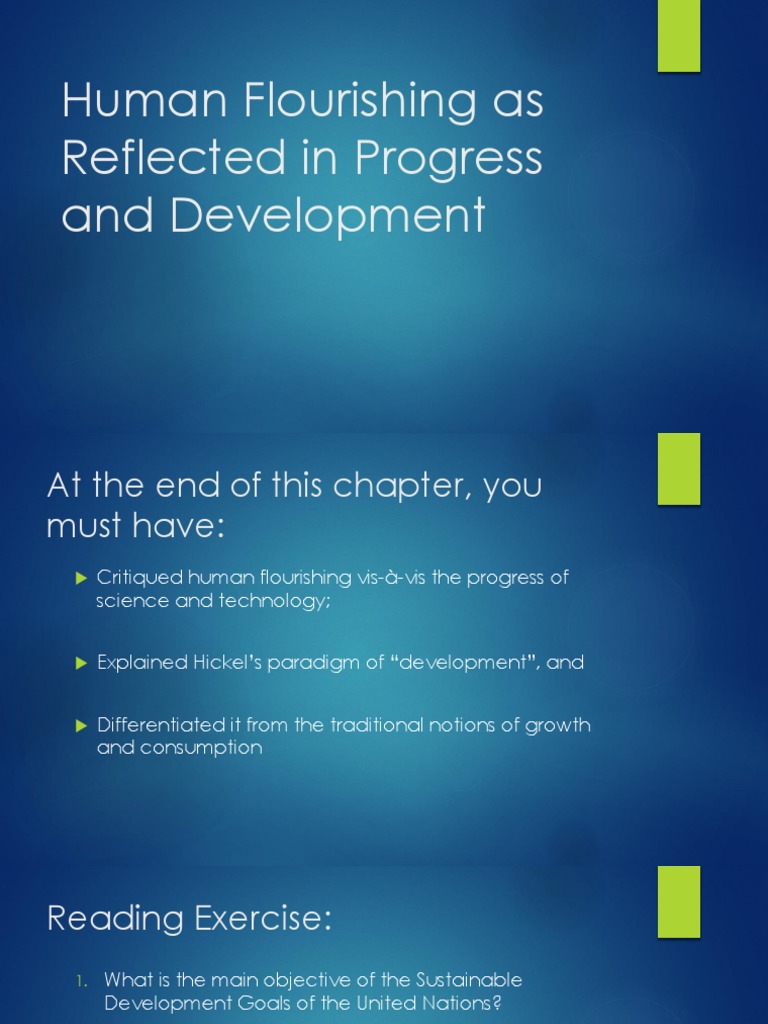 5.human Flourishing As Reflected in Progress and Development | PDF