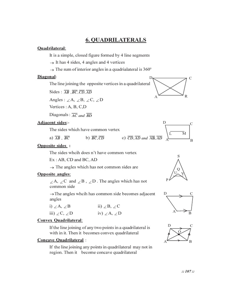 006 Quadrilaterals (EM) | Rectangle | Euclidean Plane Geometry