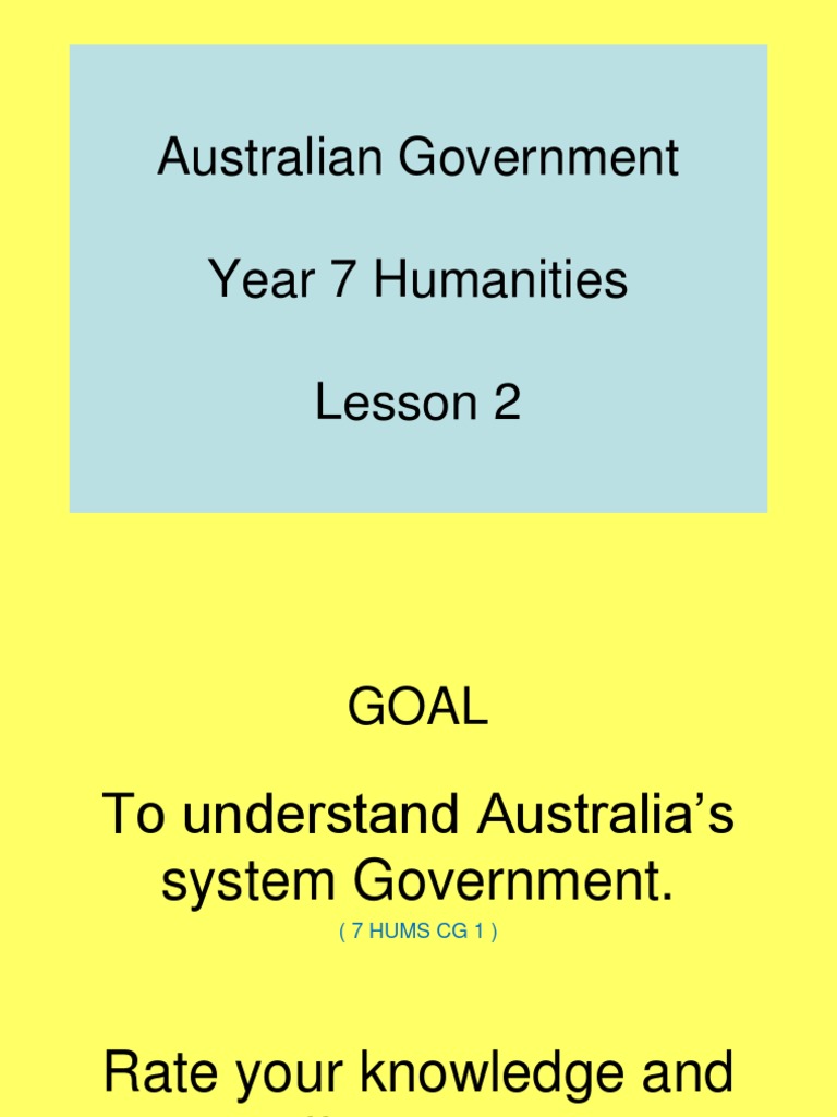 Understanding Australia's Government System | PDF | Government Of ...