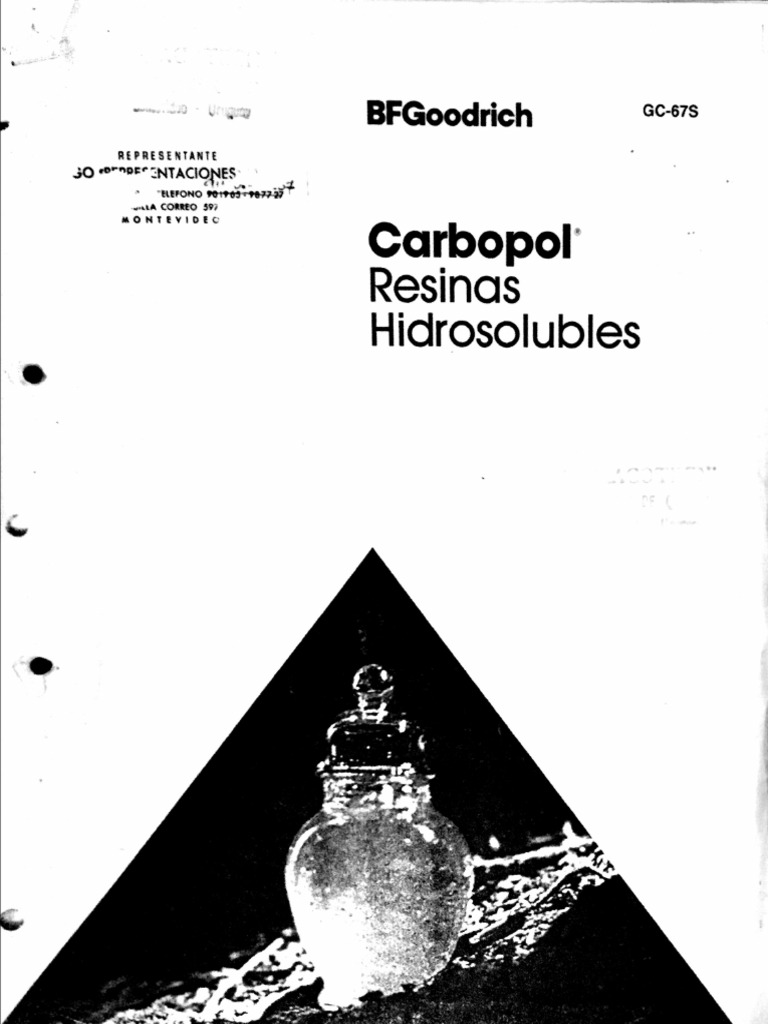 Carbopol BF Goodrich | PDF
