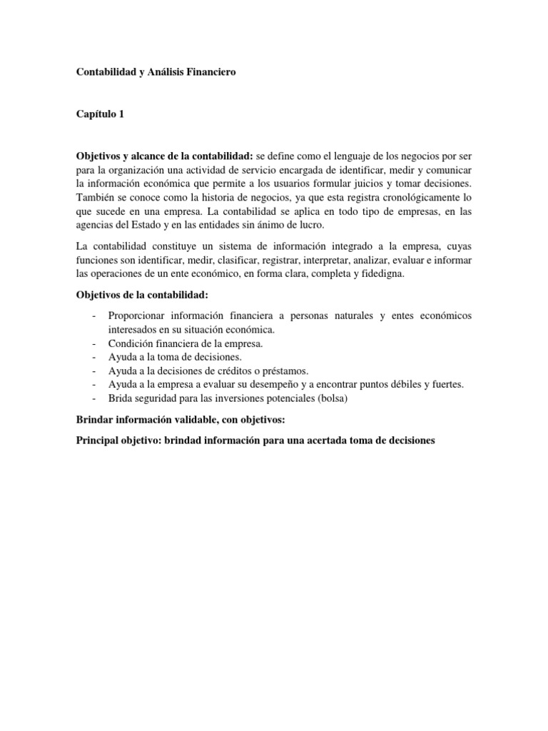 Contabilidad y Analisis Financiero Capit | PDF | Contabilidad | Presupuesto