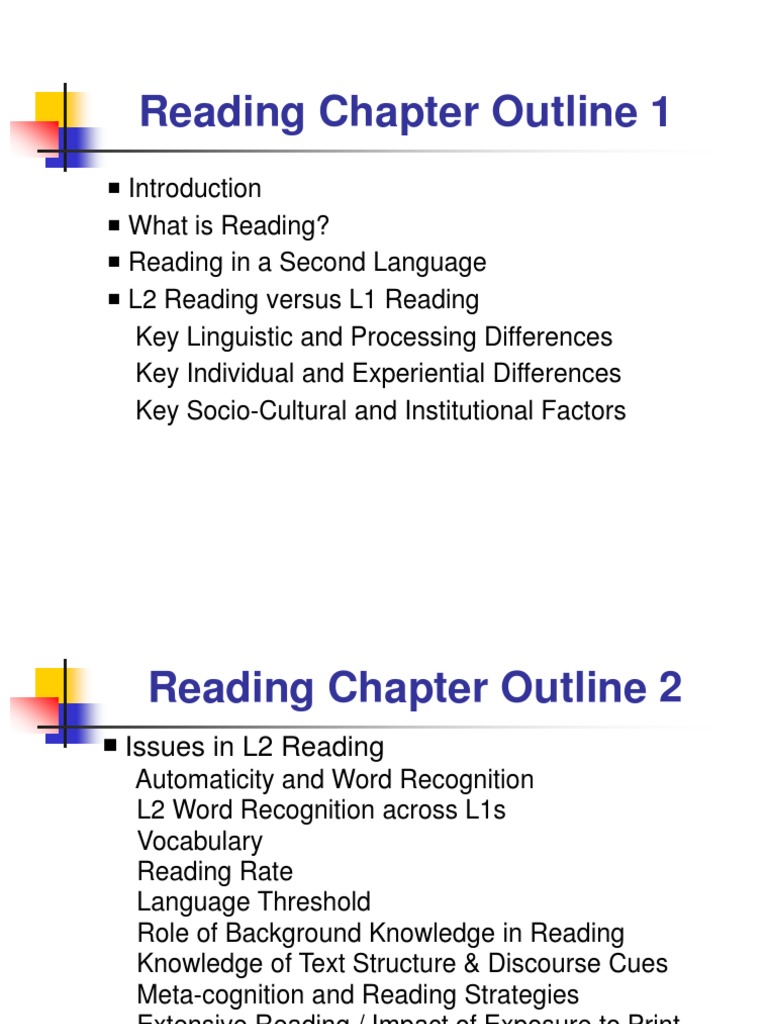 CH13 Reading 2ndedition | PDF | Second Language | Reading Comprehension