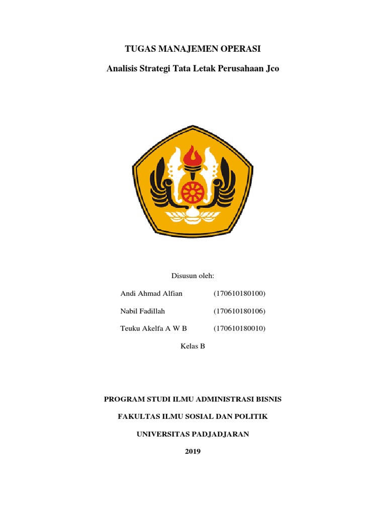 Analisis Layout JCO Jatos | PDF