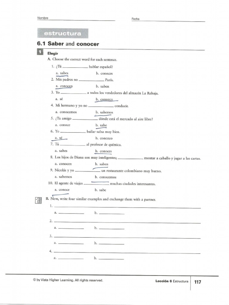 Answers To Review For Final Spanish 1002 | PDF