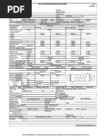 TEMA Spec Sheet | PDF | Heat Exchanger | Pressure