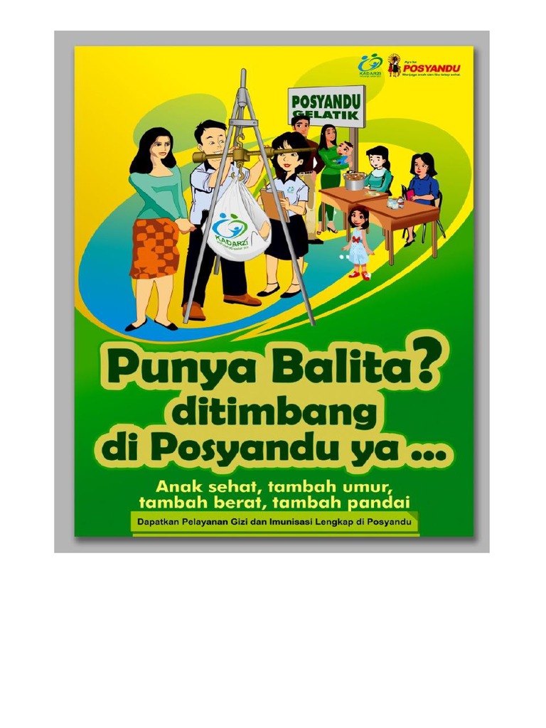 Poster Posyandu | PDF