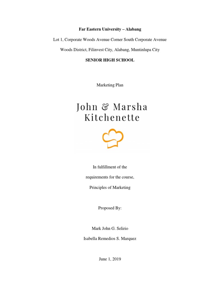 Far Eastern University - Alabang | PDF | Pricing | Foods