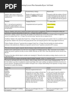 Formal Lesson Plan Ela First Grade | PDF | Reading Comprehension ...