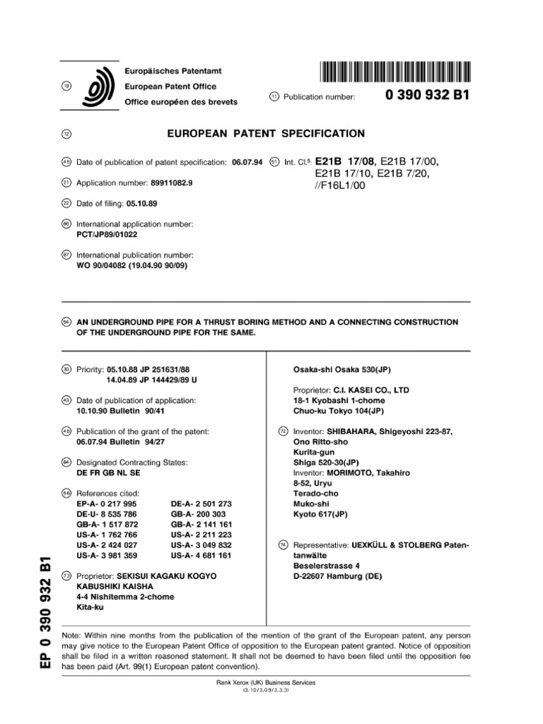 Thrust Boring Methodology | PDF | Tunnel | Pipe (Fluid Conveyance)