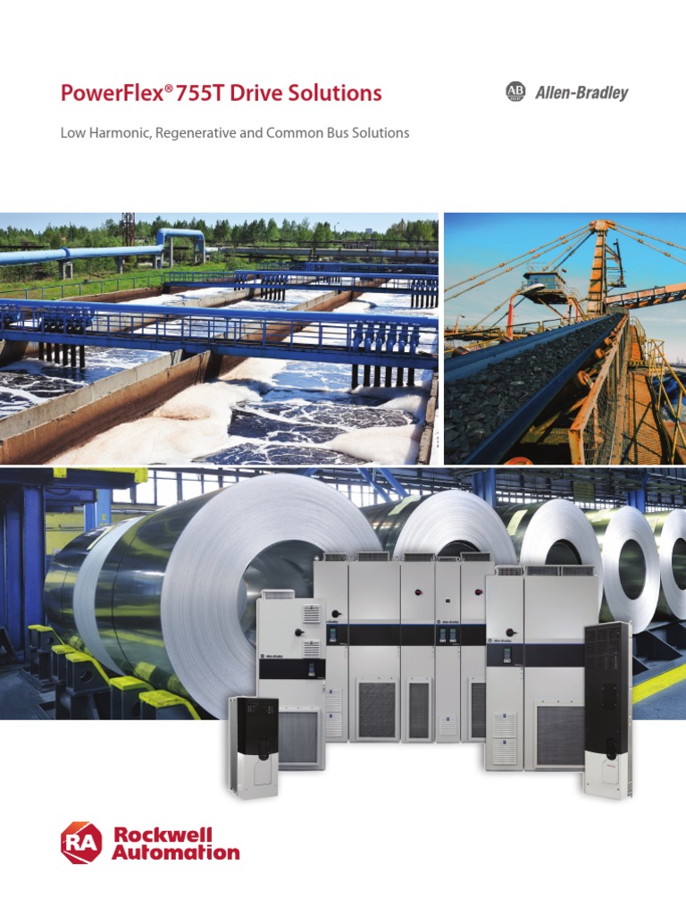 Powerflex® 755T Drive Solutions: Low Harmonic, Regenerative and Common Bus Solutions | PDF ...