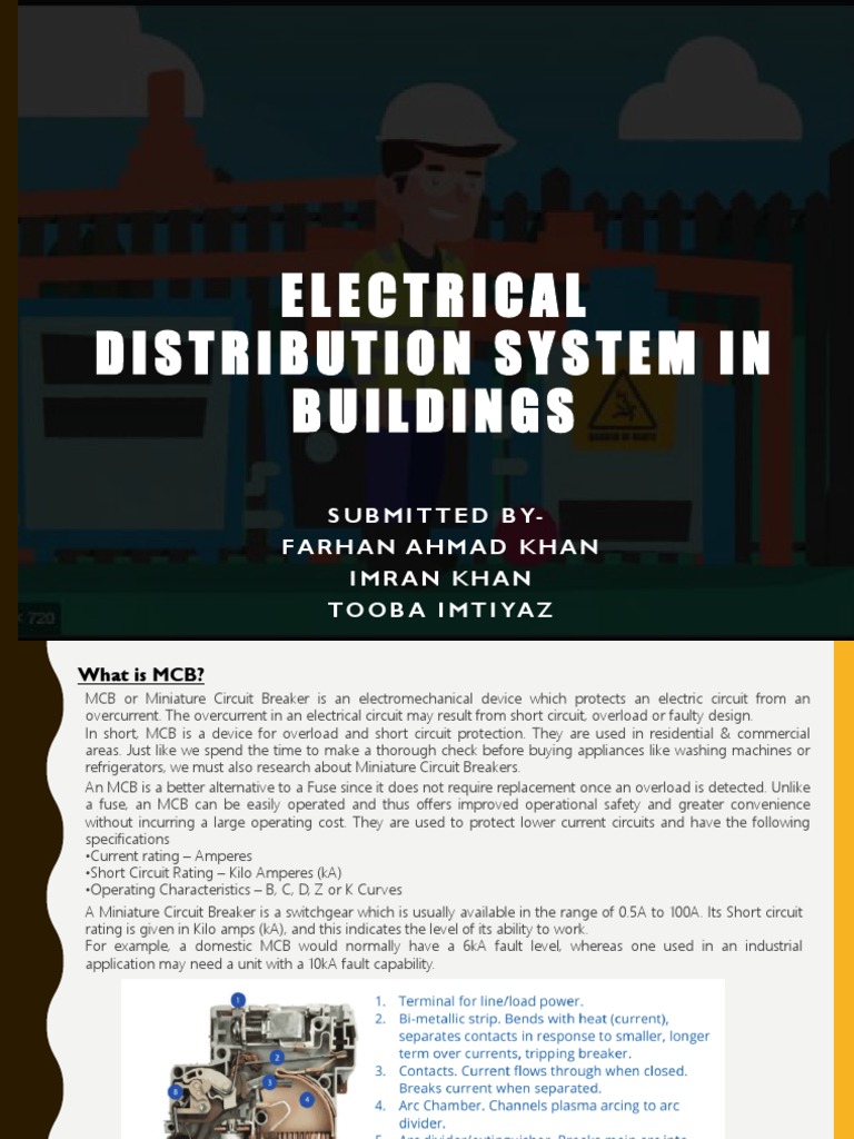 Electrical Distribution System | PDF | Electrical Wiring | Fuse ...