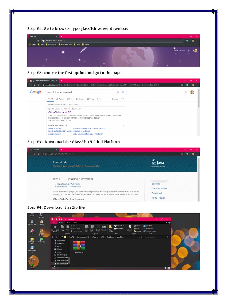 Installation of Glassfish Server | PDF | Command Line Interface ...
