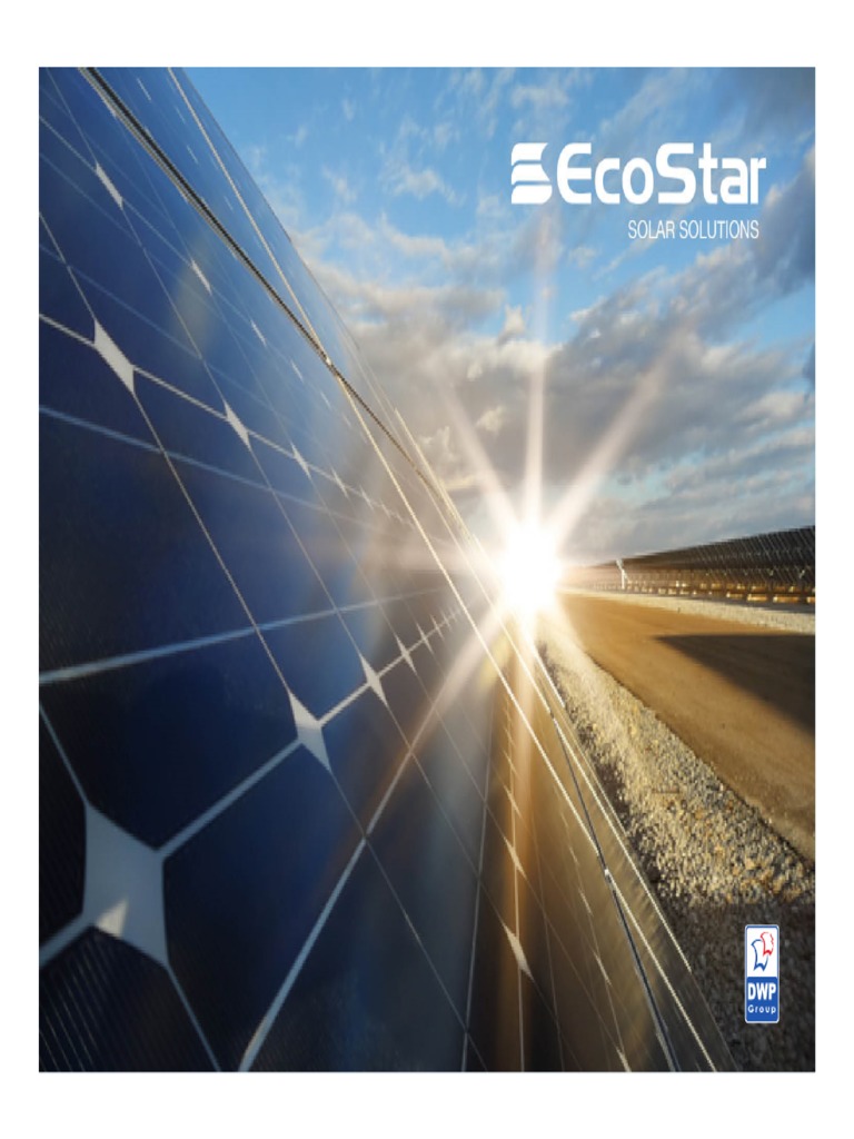 EcoStar - Solar Presentation | PDF | Solar Energy | Solar Power