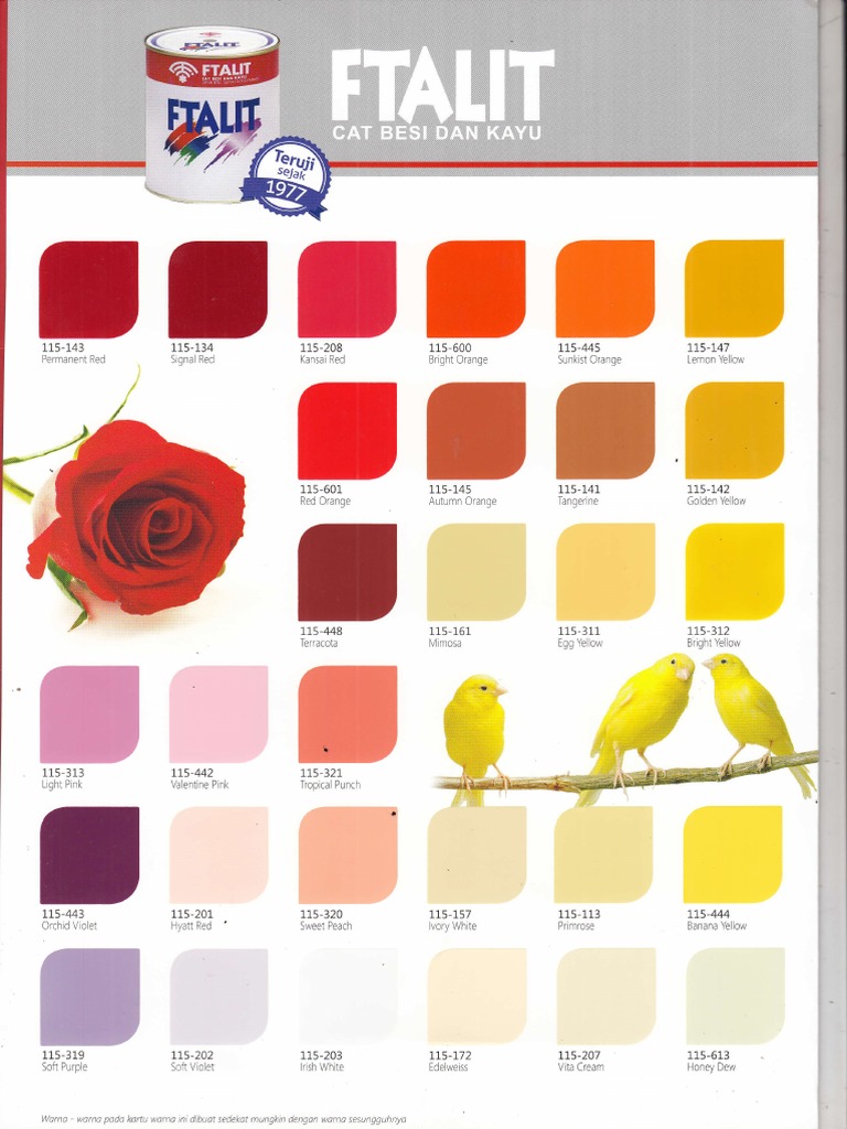 Catalog Ftalit PDF | PDF | Artistic Techniques | Color