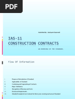 IND AS - 11 Construction Contracts | PDF | Revenue | Income Statement