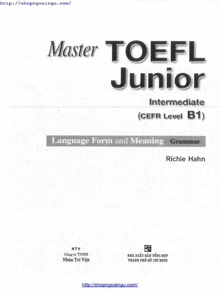 TOEFL Junior | Languages | Free 30-day Trial | Scribd