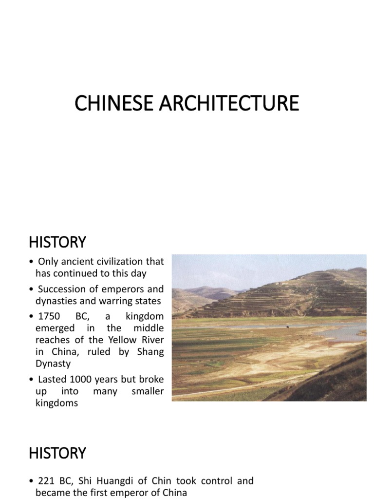 Chinese Architecture | PDF | History Of China | China