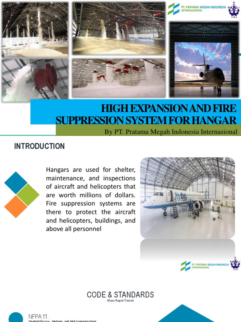 Hangar Fire Suppression System Guide | PDF | Energy Technology ...