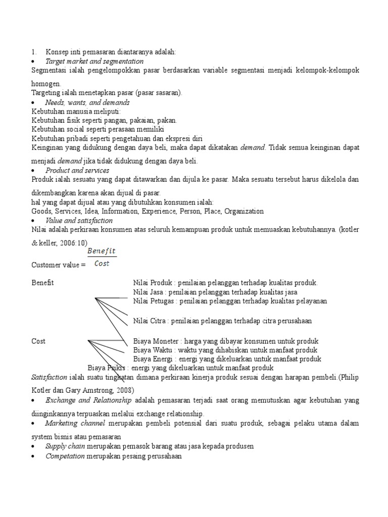 Jawaban Uas Manajemen Pemasaran 2 | PDF | Bisnis