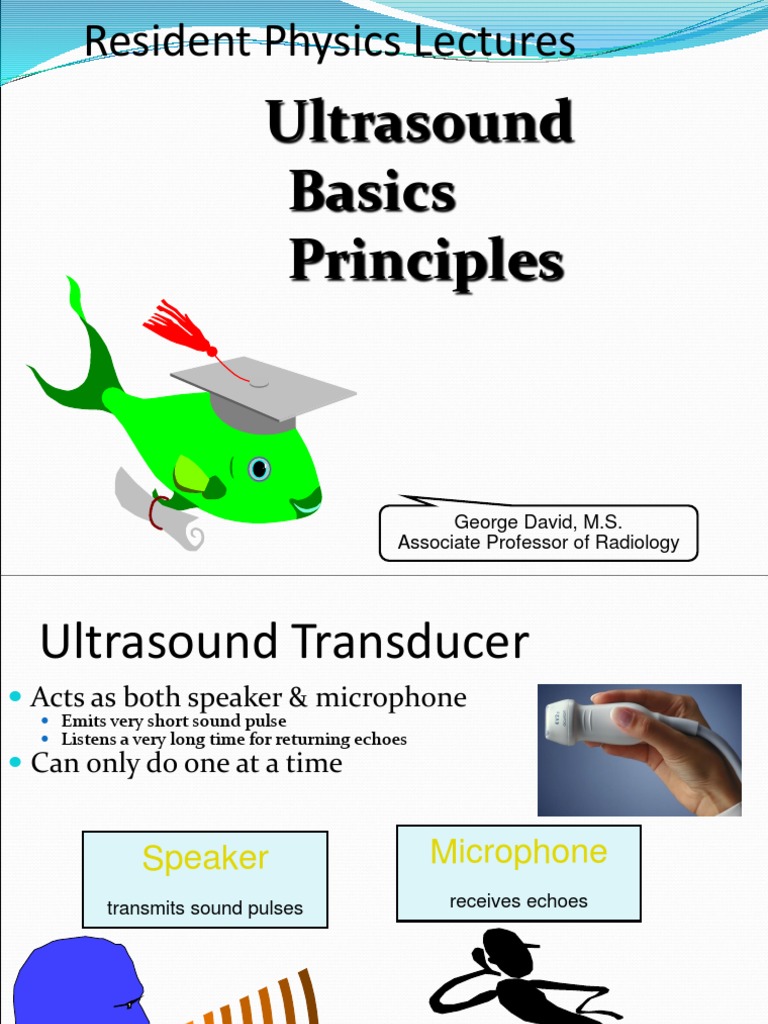 Ultrasound Basics Principles: Resident Physics Lectures | PDF | Waves ...