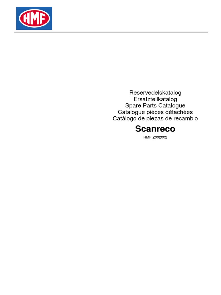 Scanreco PL PDF | PDF