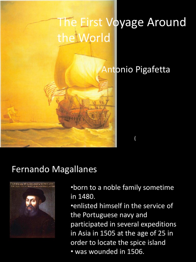 The First Voyage Around The World: Antonio Pigafetta | PDF | Age Of ...