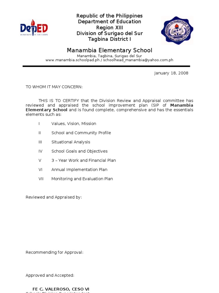 SIP Certification | PDF