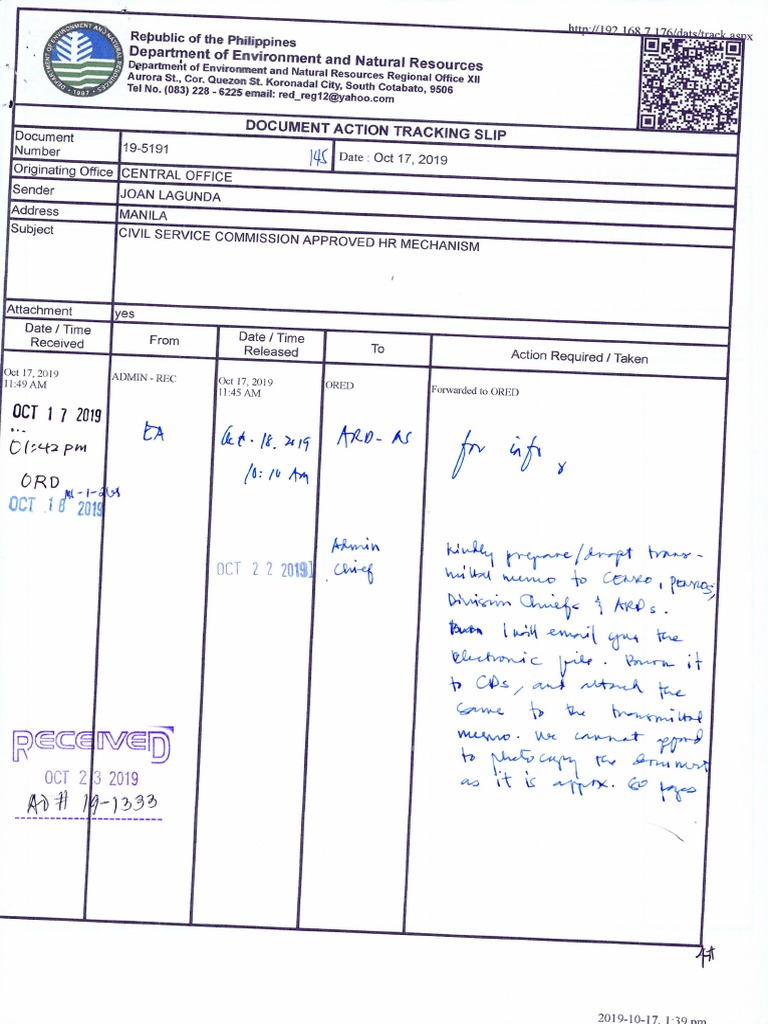 CSC Approved HR Mechanism | PDF