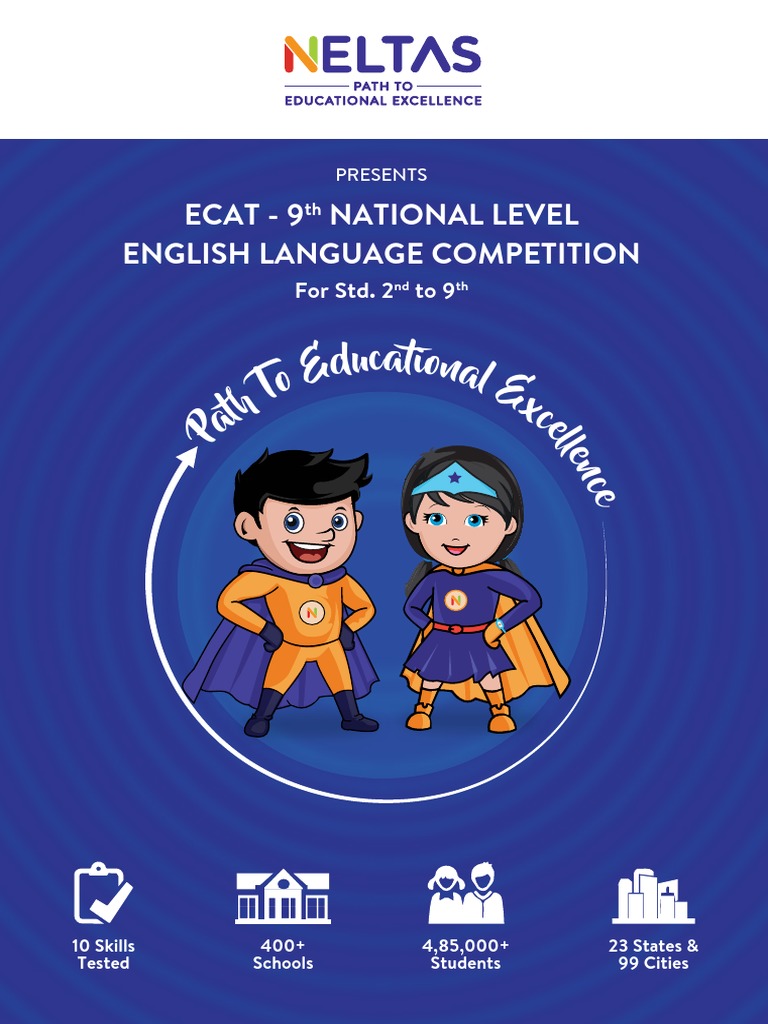 NELTAS ECAT Prospectus 19 20 TD PDF | PDF | Test (Assessment) | Reading ...