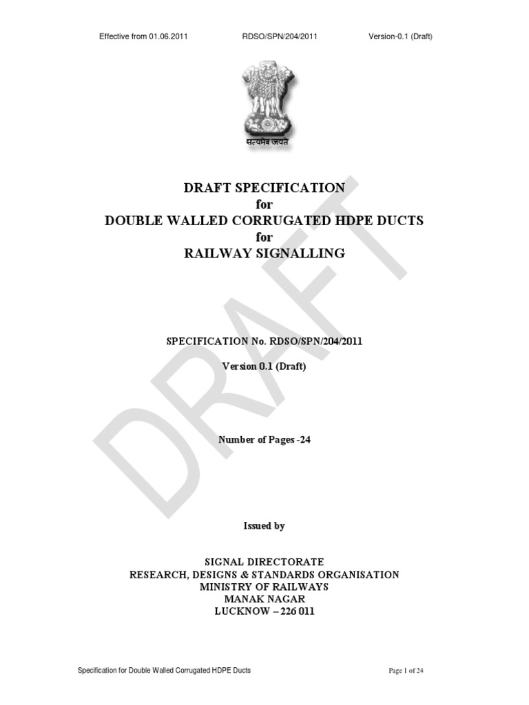 Anti Rodent RDSO SPEC PDF | PDF | Rodent | Rat