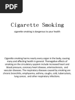 Dangers of Smoking Poster | PDF