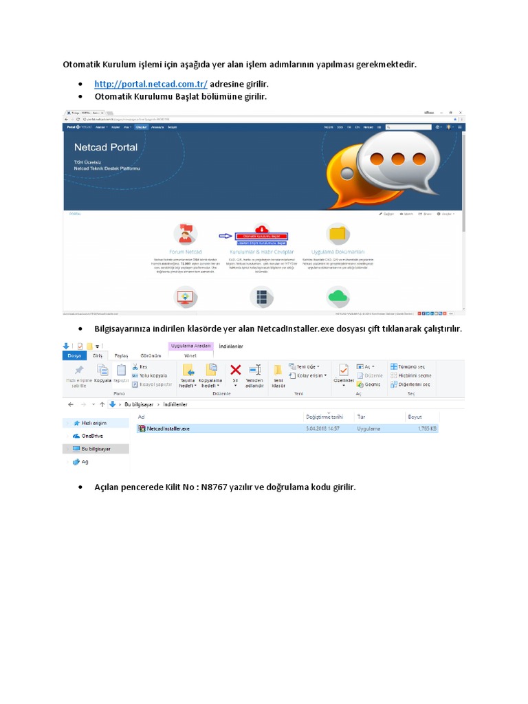 Anadolu Unı Netcad Kurulum | PDF