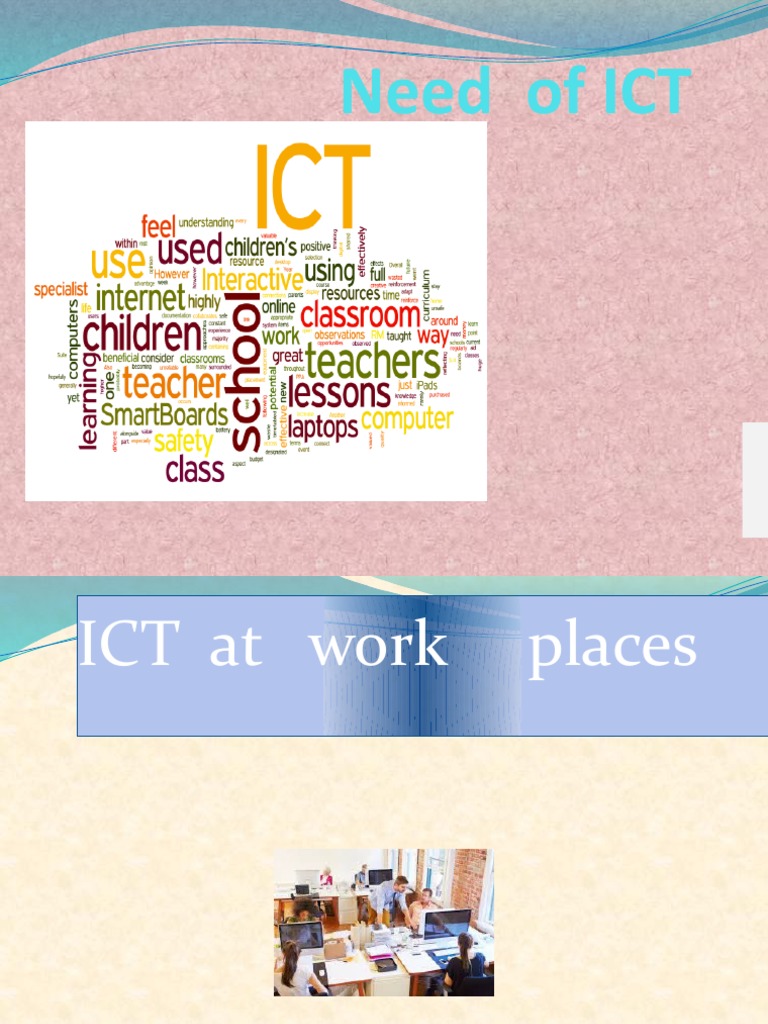Need of ICT | PDF | Telecommuting | Online Shopping