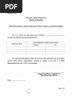 CS Form No. 3 Certificate of Erasures Alteration | PDF | Business ...