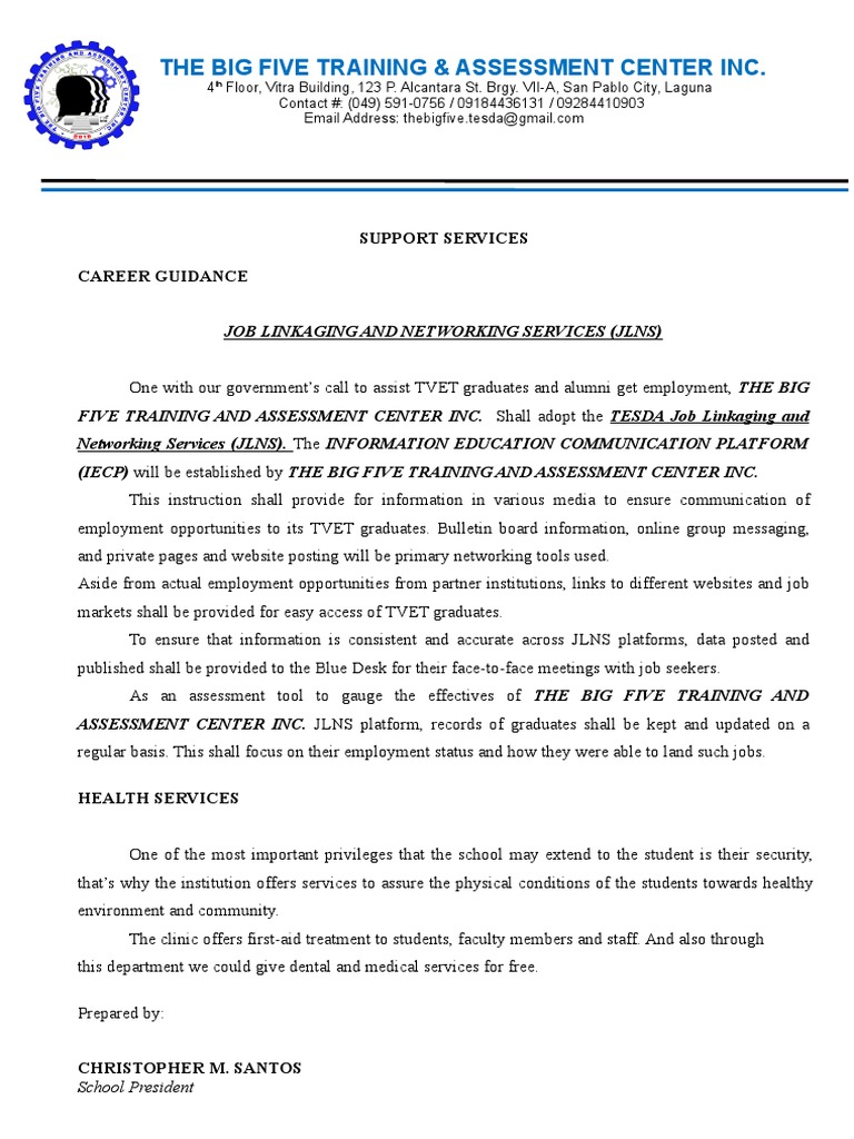 Support Service Utpras | PDF | Career & Growth