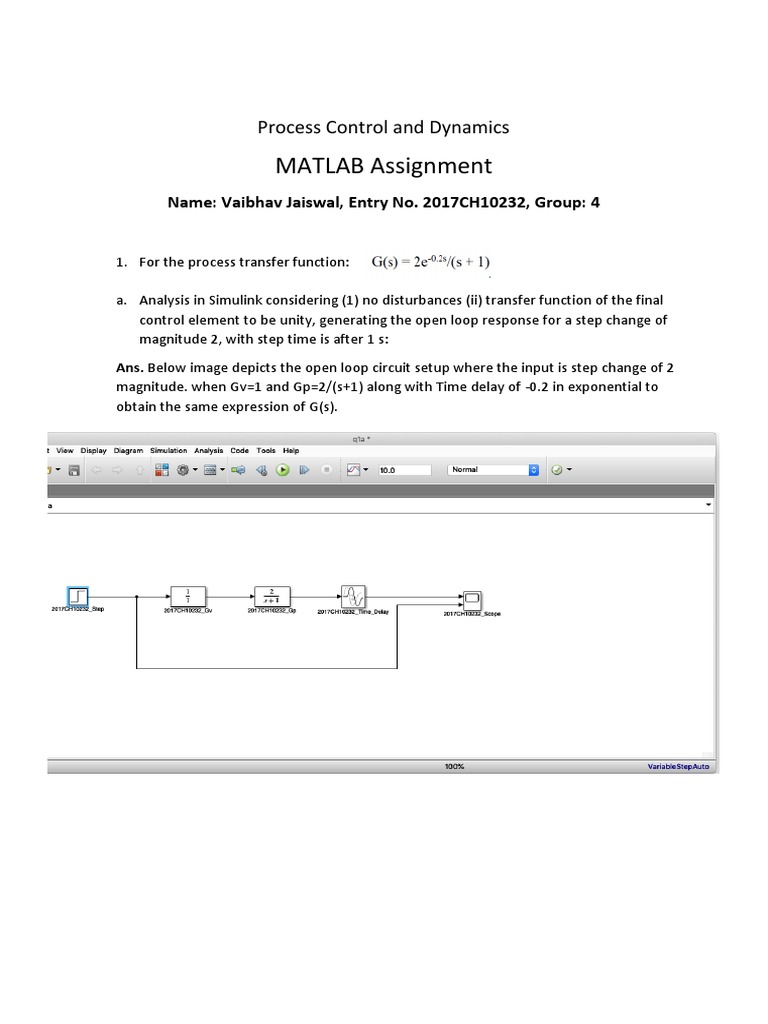Process Control and Dynamics | PDF | Control Theory | Teaching Mathematics