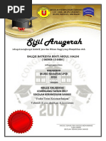 Sijil Tokoh Murid | PDF