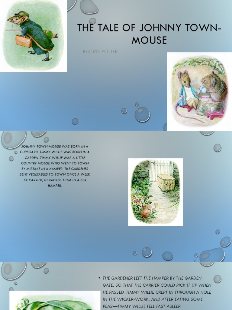 The Tale of Johnny Town-Mouse | PDF