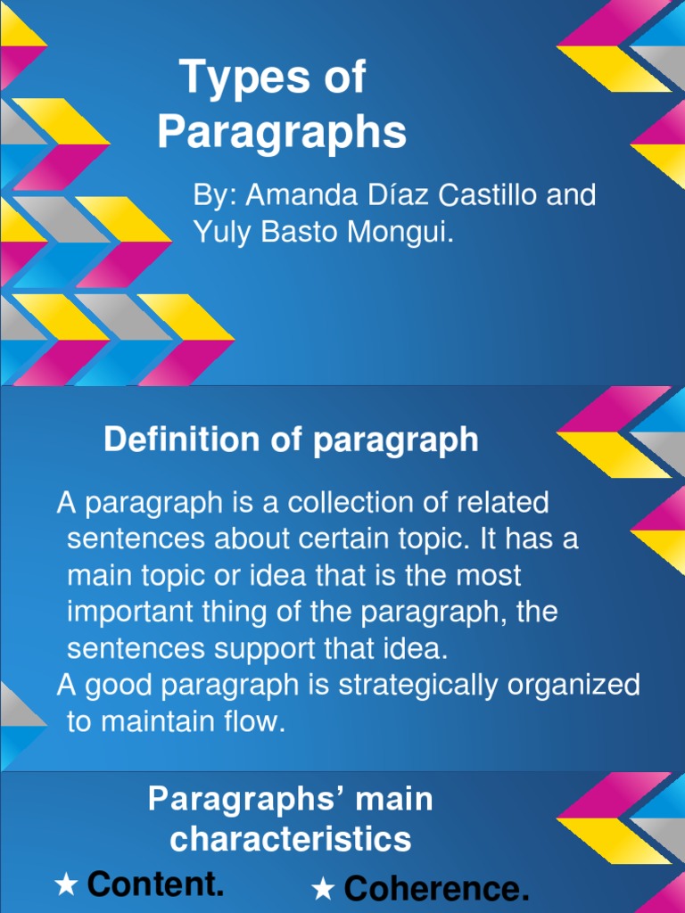 Typesofparagraph 140518193238 Phpapp01 | PDF | Homework