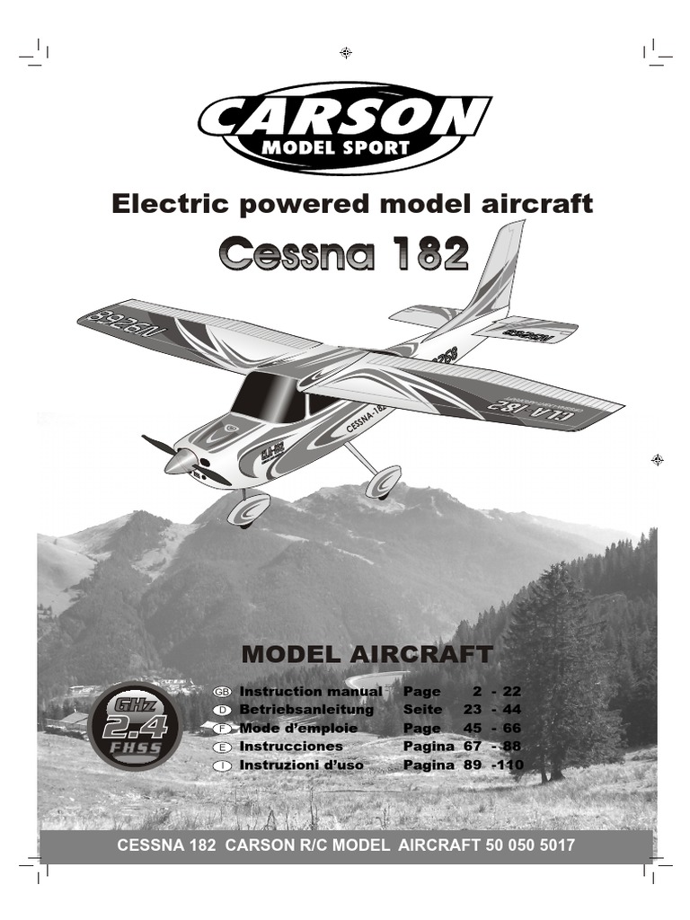 Cessna 182 Cessna 182 PDF | PDF | Rechargeable Battery | Airplane