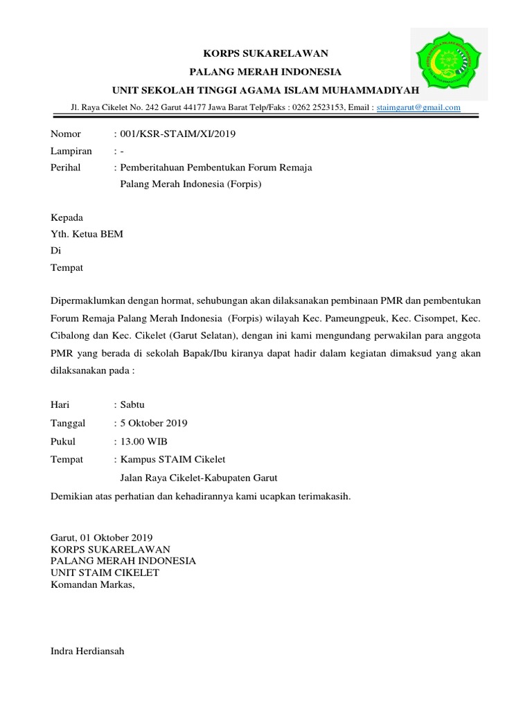 Surat Tembusan | PDF
