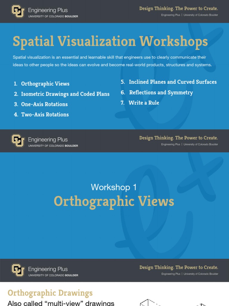 Spatialvisualizationpresentation Final Pdf Rotation Cartesian