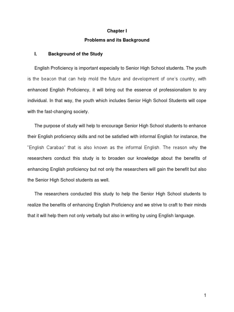 Thesis Final Draft | PDF | Fluency | English Language