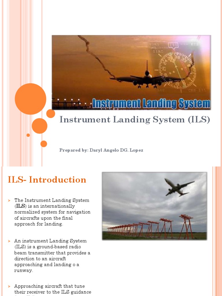 ILS Instrument Landing System Report Gerwin | PDF | Radio | Electrical ...