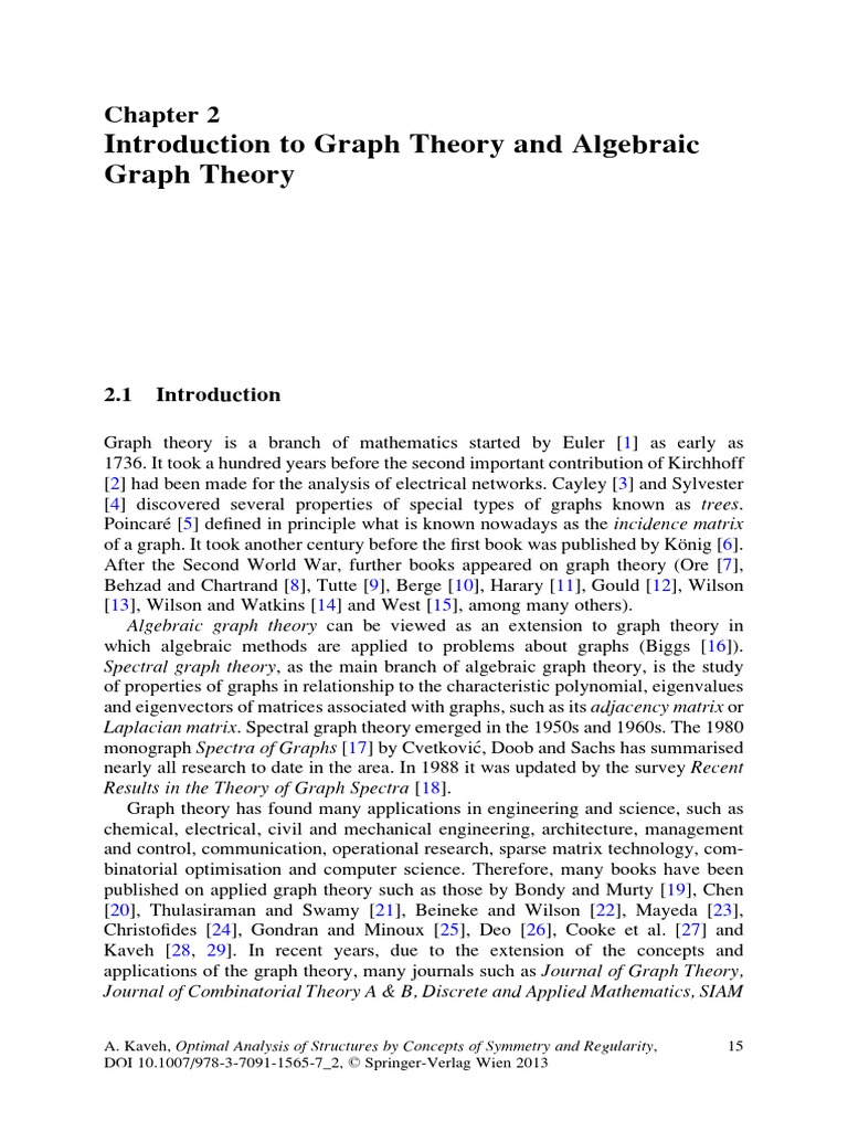 Introduction To Graph Theory | PDF | Eigenvalues And Eigenvectors | Matrix (Mathematics)