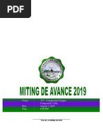 Miting de Avance Guidelines PDF | PDF