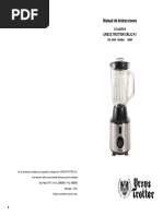 Manual Licuadoras Oster | PDF | Mayonesa | Salsa