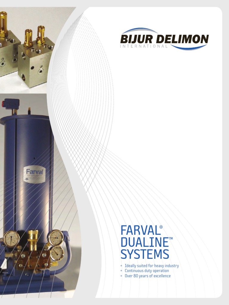 Farval Dualine Systems PDF | PDF | Valve | Bearing (Mechanical)